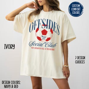 Personalized Game Day Soccer Shirt Custom Soccer Mom Shirt Team Name ...