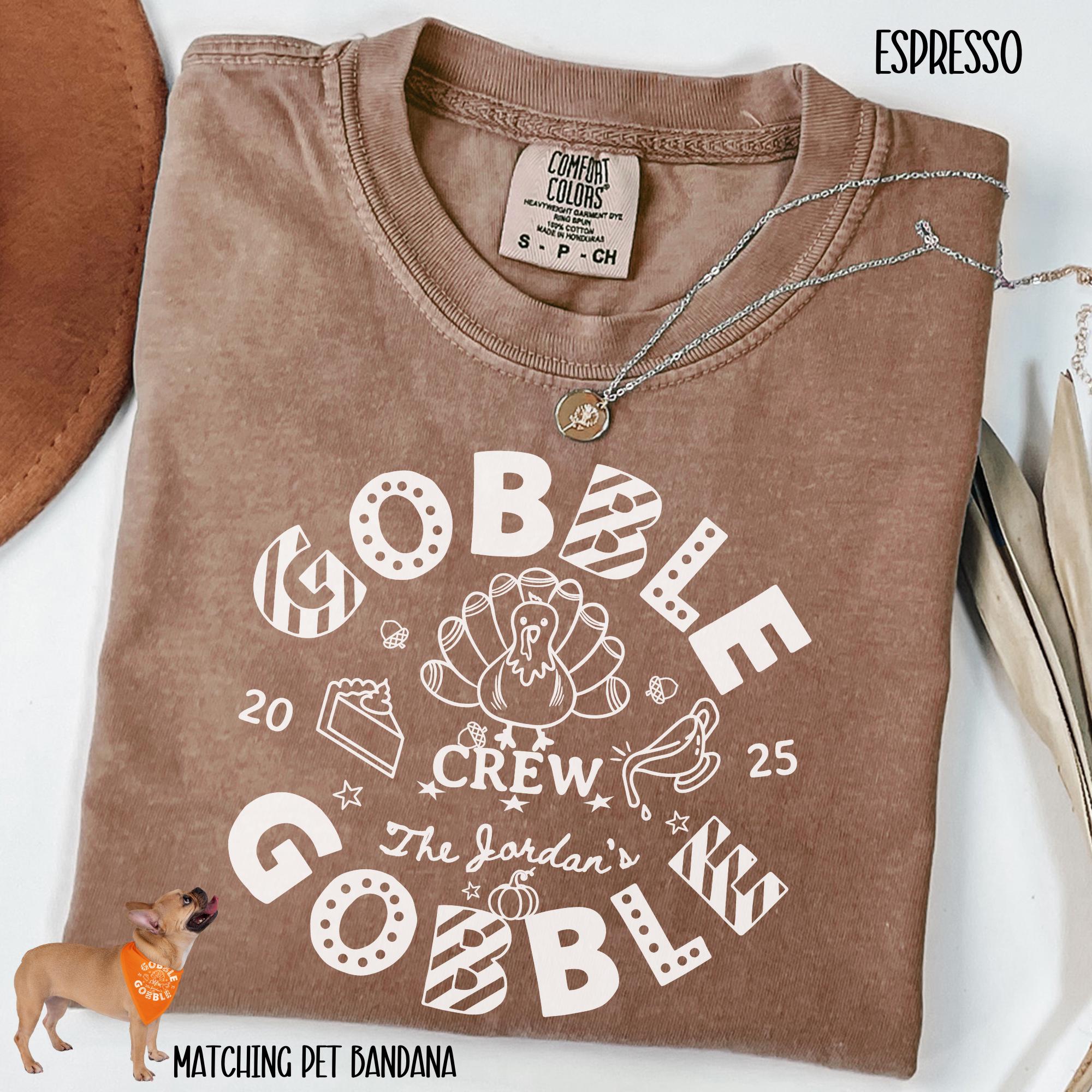 Custom Gifted Family Thanksgiving Shirt Comfort Colors Matching ...