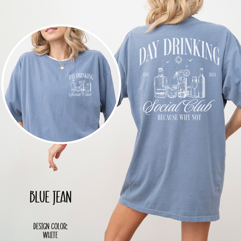 Custom Cocktail Social Club Shirt Personalized Comfort Colors Summer ...
