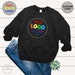 Custom Logo Sweatshirt Business Logo Sweatshirt Personalized - Etsy