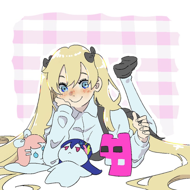 Custom Anime Character Digital Art Commission Custom - Etsy