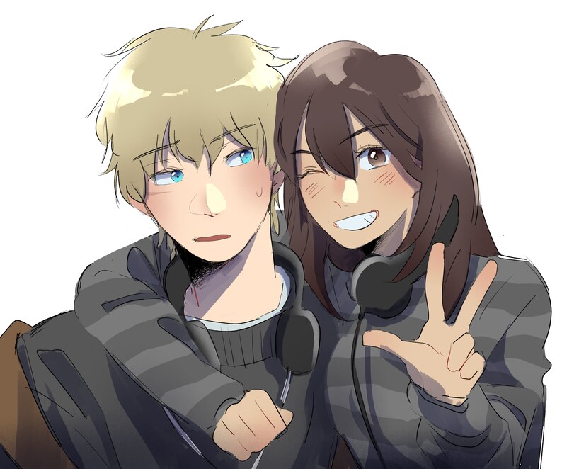 Custom Anime Character Digital Art Commission Custom - Etsy