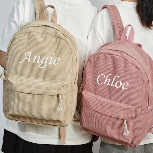 Embroidered Backpack - Etsy