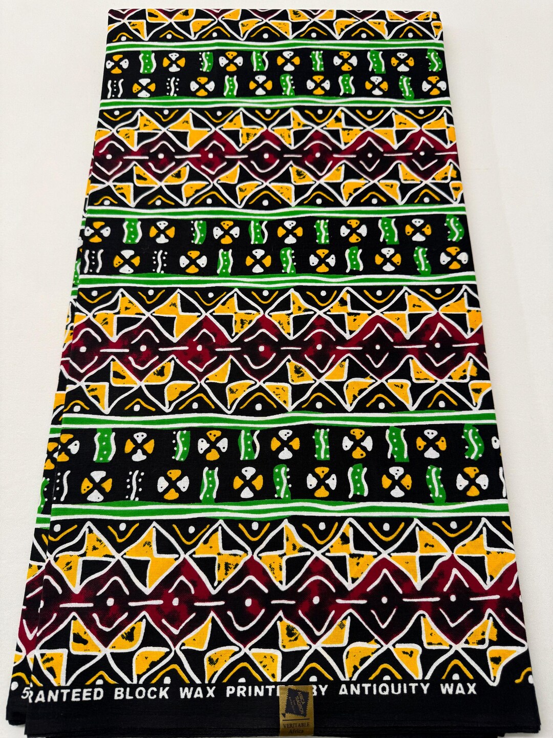 Ankara African Wrapper Wax Print -sell by 6 Yards- 100% Cotton-for ...