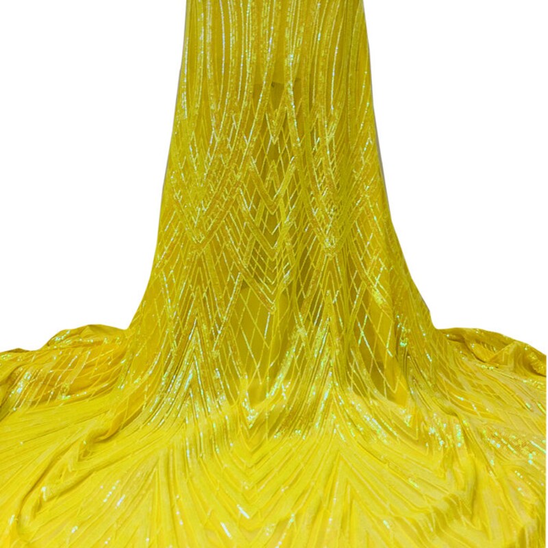 Yellow Lace Fabric - Etsy