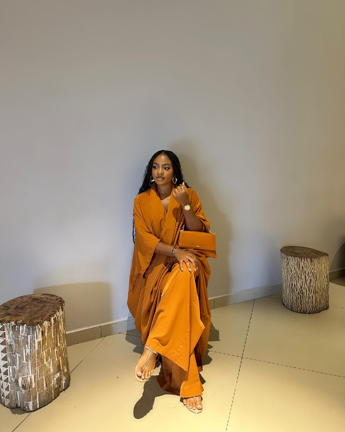 Kaftan Twisted Wrap Two-piece Maxi Kimono Twist Dress for Perfect Fall ...