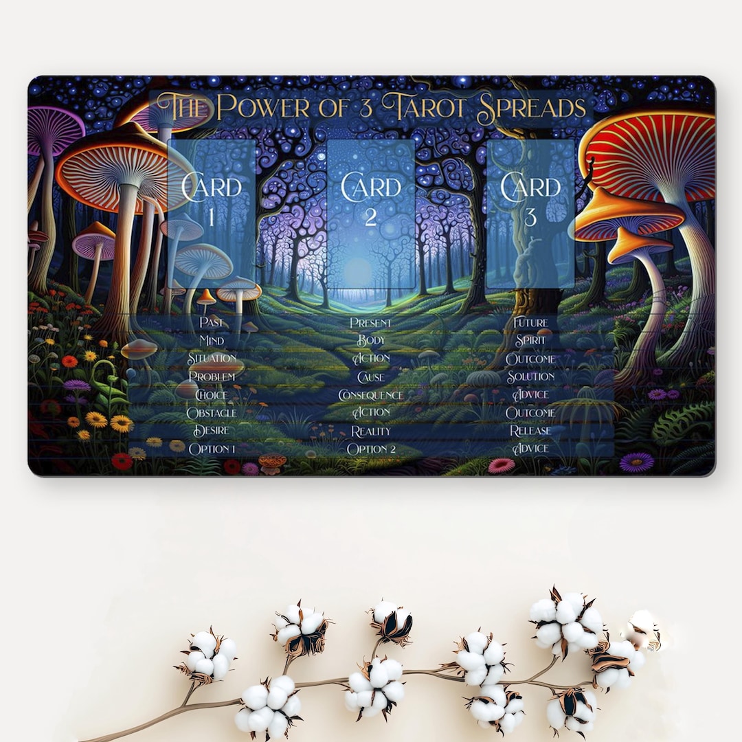 Tarot Mat - Tarot Tool - Divination Tool - Altar Cloth - Tarot Cloth ...