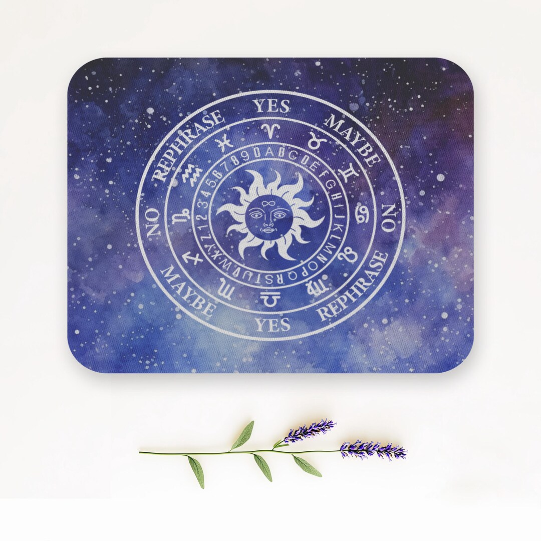 Dual-purpose Pendulum Board Mousepad, Esoteric Divination Mat With ...
