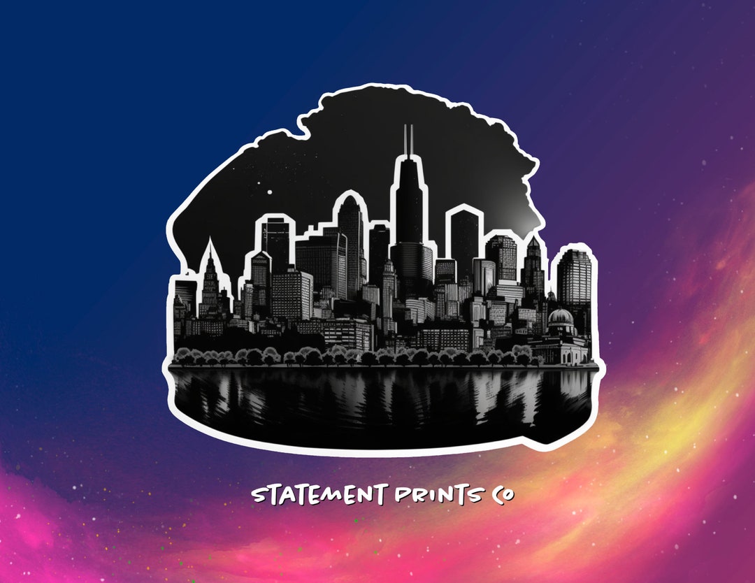 Boston Skyline Sticker, Boston Decal, Boston Sticker, Boston Skyline ...