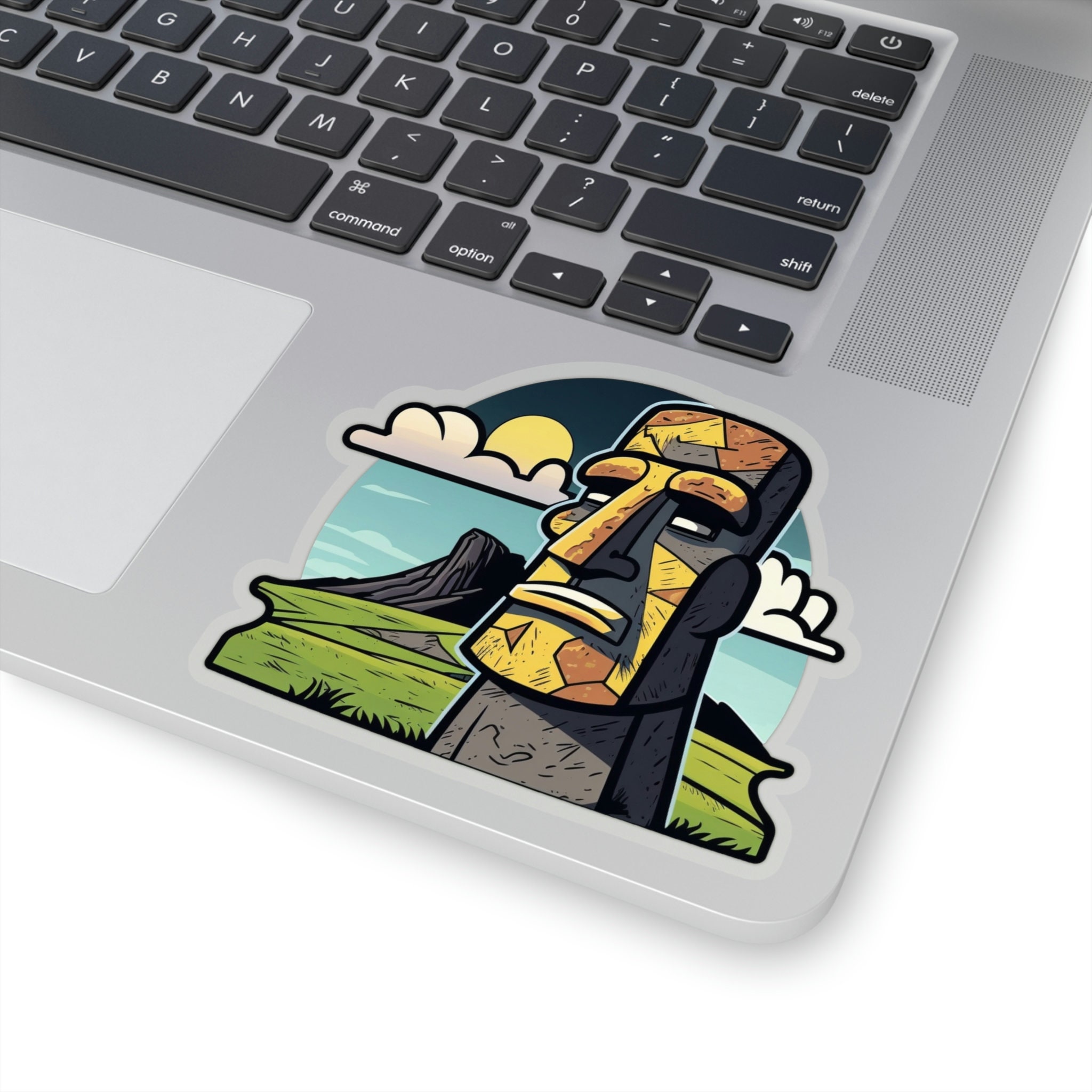Easter Island Sticker Moai Head Sticker Easter Island - Etsy