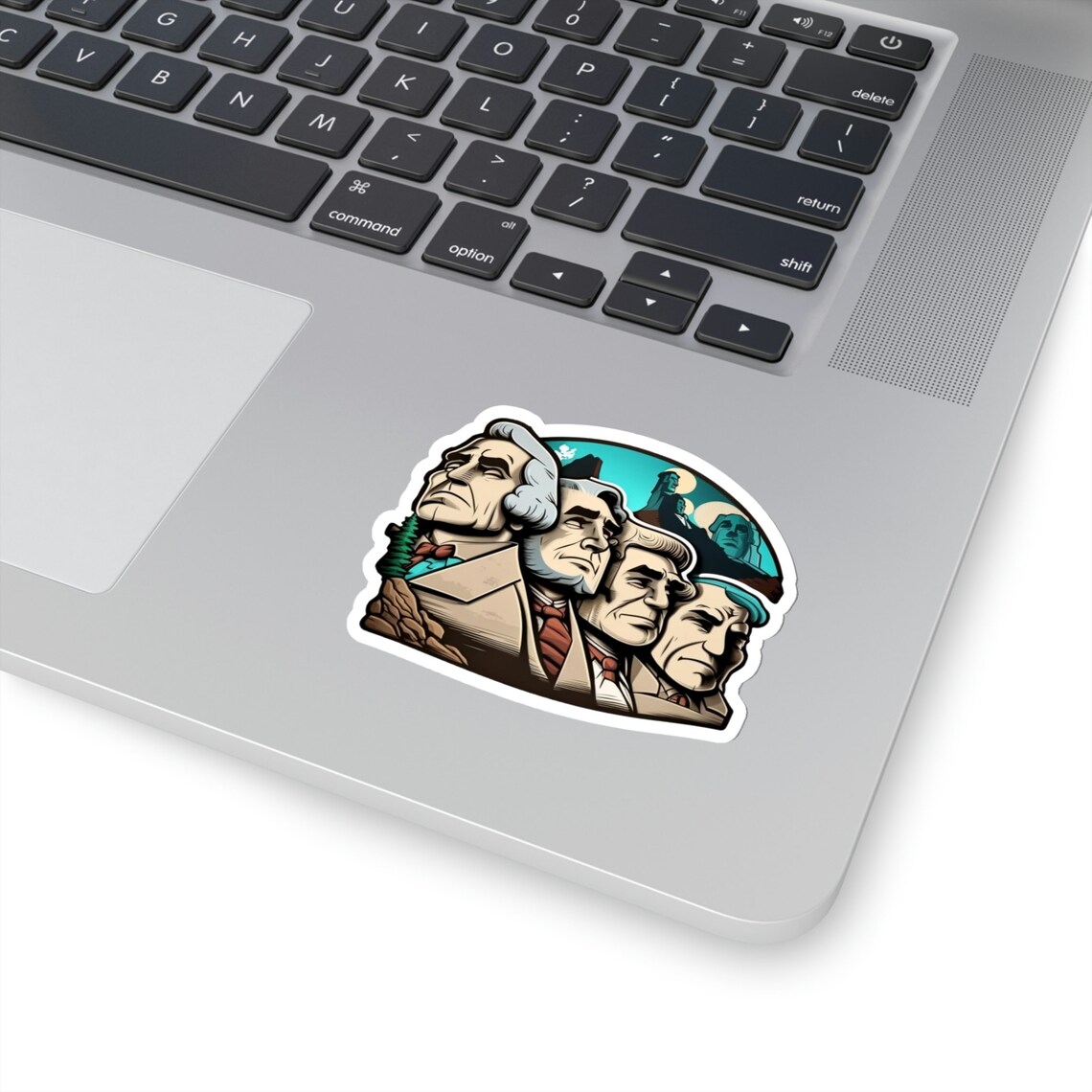 Mountain Rushmore Sticker Retro Mount Rushmore Sticker Mt. - Etsy