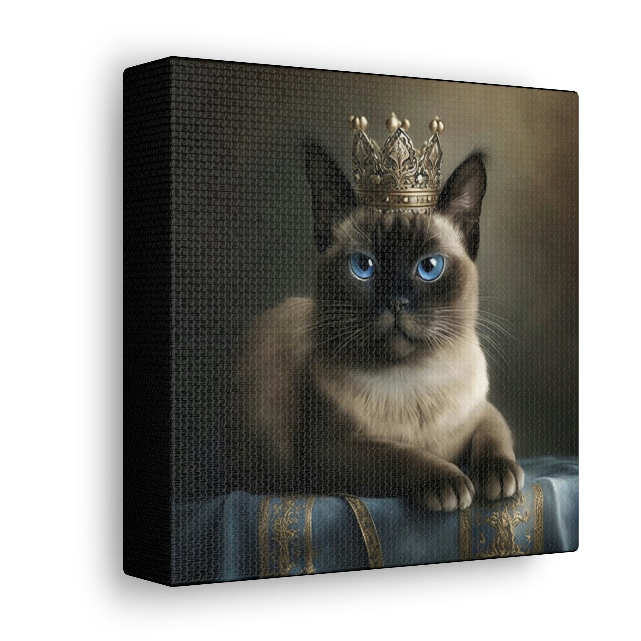 Royal Siamese Cat, Wearing Crown, King, Queen, Prince, Princess, Cat ...