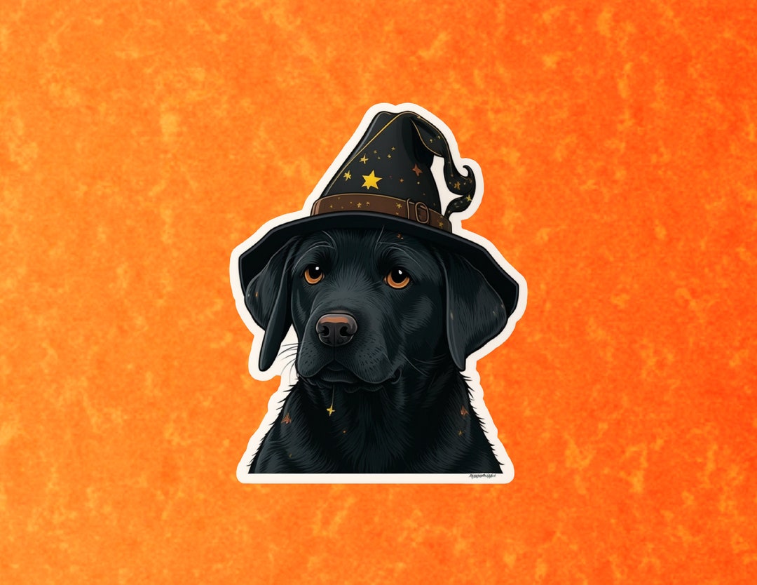 Lab Retriever Sticker, Cute Lab Sticker, Chocolate Lab Sticker ...