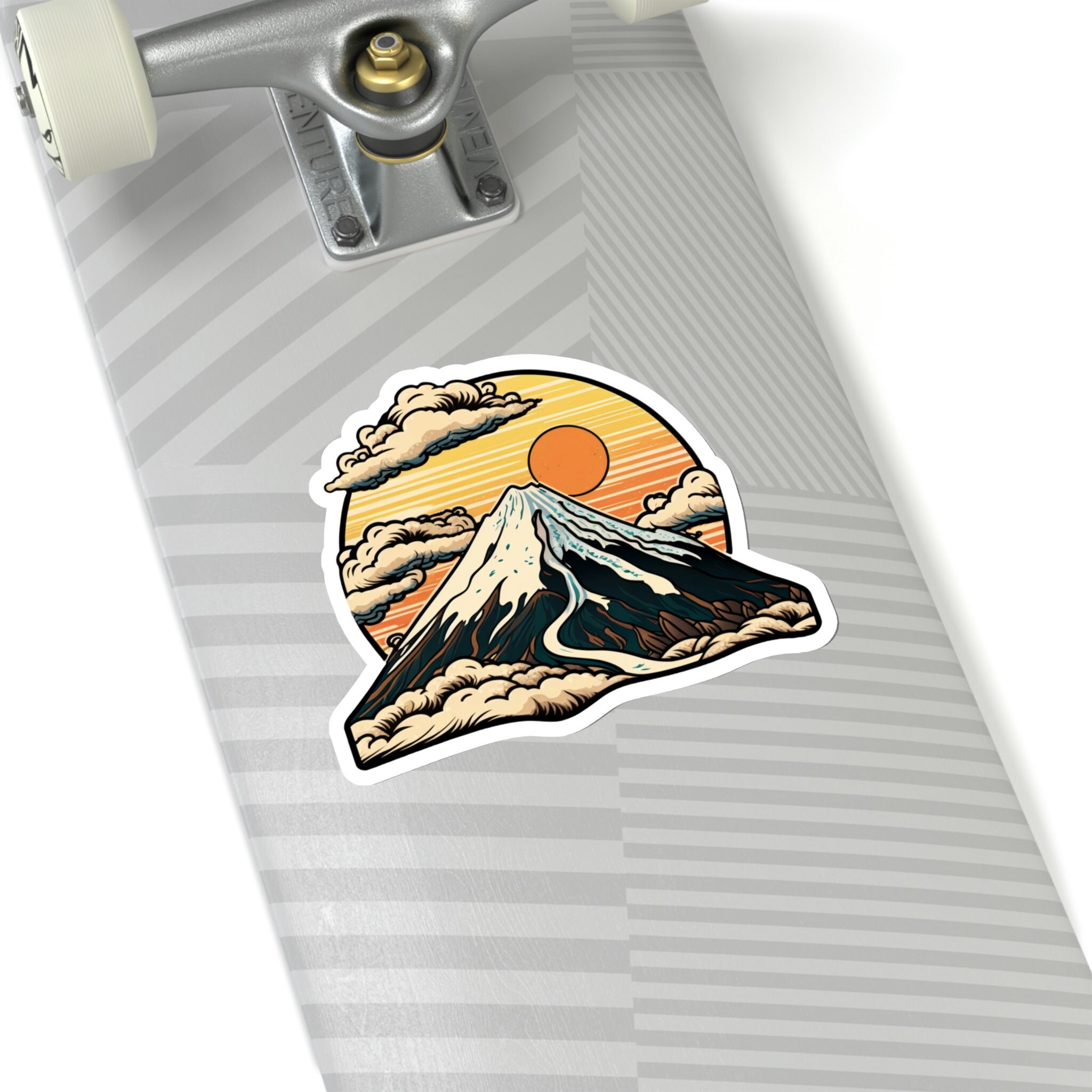 Mount Fuji Sticker Fuji Sticker Japan Sticker Japan Mount - Etsy