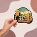 Taj Mahal Sticker, Retro Taj Mahal Sticker, India Sticker, India Decal ...
