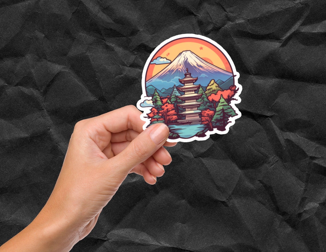 Mount Fuji Sticker Mt Fuji Decal Fuji Sticker Fuji Decal - Etsy Australia