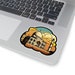 Taj Mahal Sticker, Retro Taj Mahal Sticker, India Sticker, India Decal ...