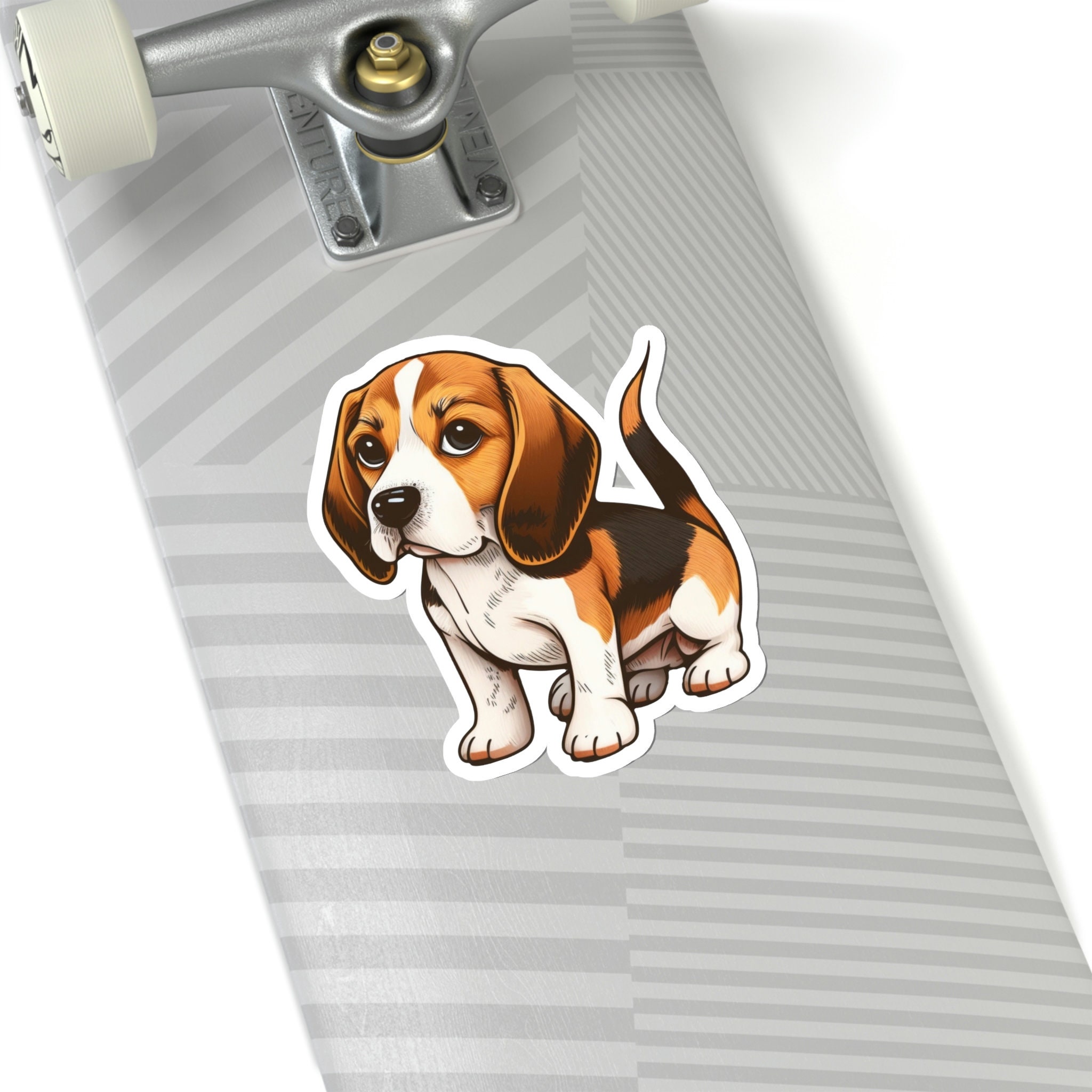 Beagle Sticker, Beagle Decal, Cute Beagle Sticker, Cute Beagle Decal ...