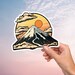 Mount Fuji Sticker Fuji Sticker Japan Sticker Japan Mount - Etsy