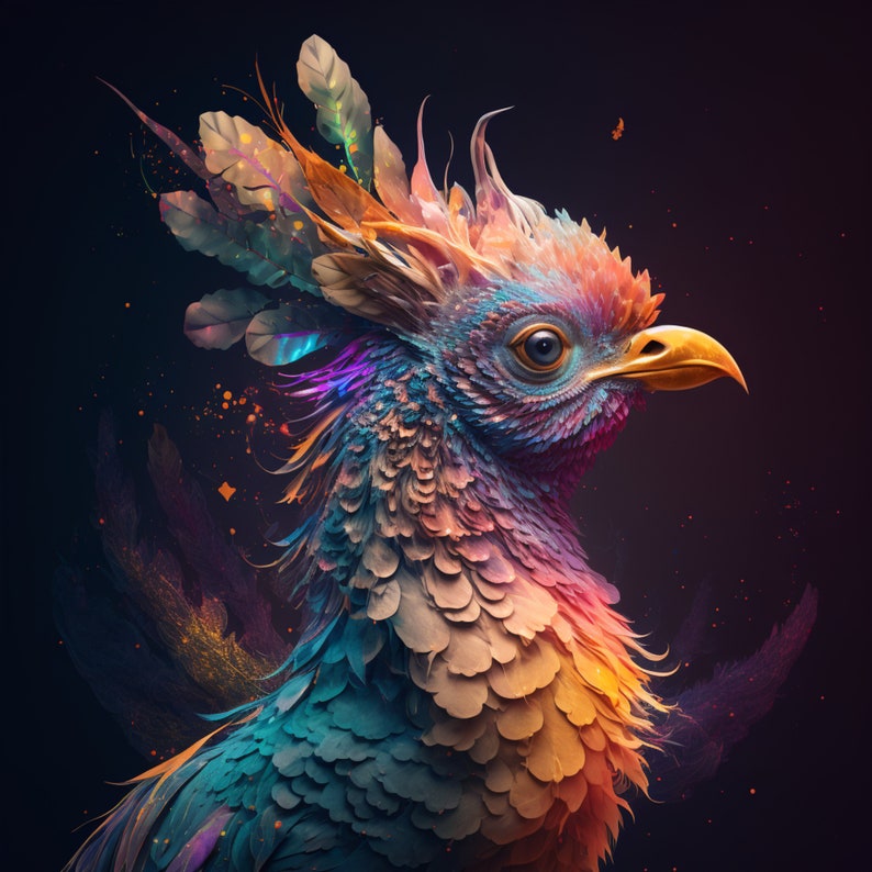 Colorful Calm Wallpaper Pack: Digital Art Wallpapers Animal Special ...