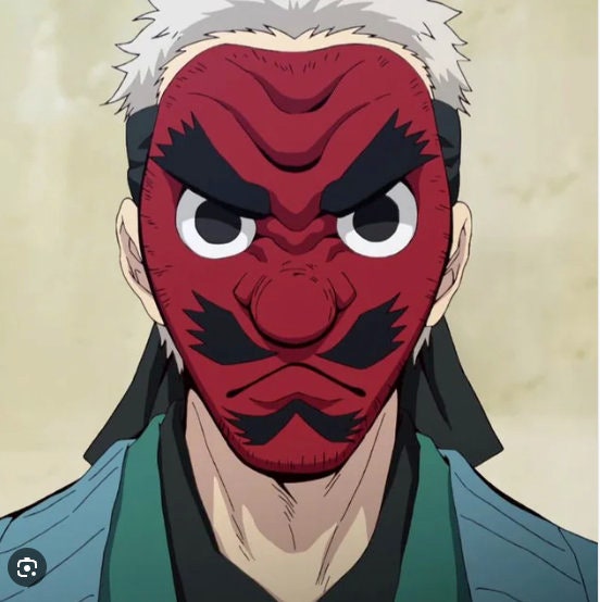 Demon Slayer Mask Urokodaki - Etsy