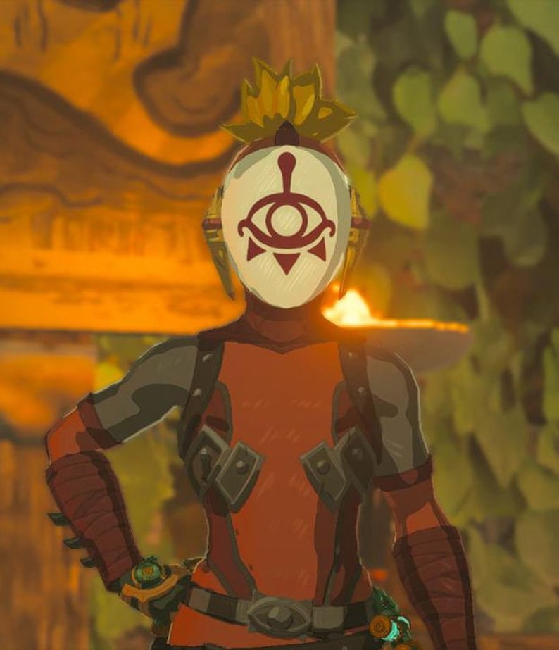 The Legend of Zelda, Tears of the Kingdom - Yiga Clan Mask - Etsy