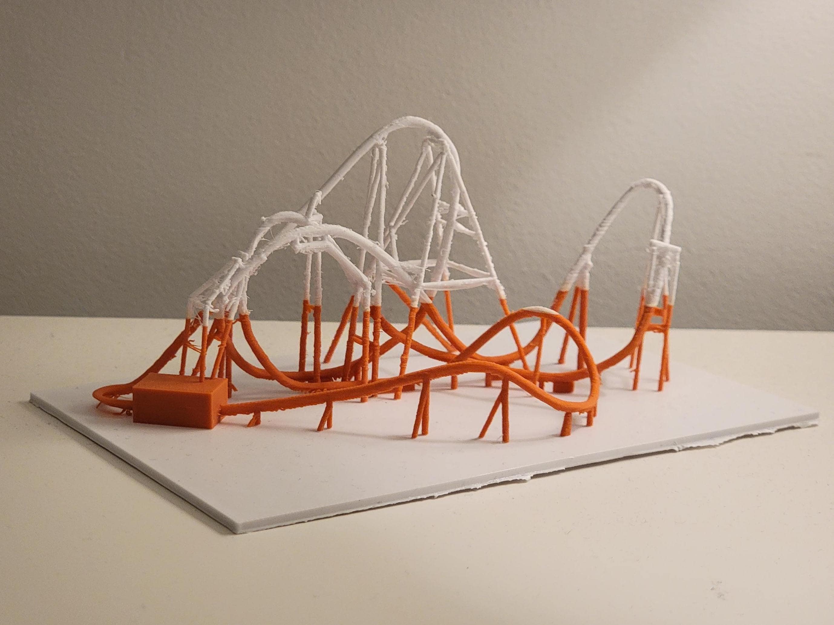 Hyperia 3D Model - Thorpe Park - Etsy