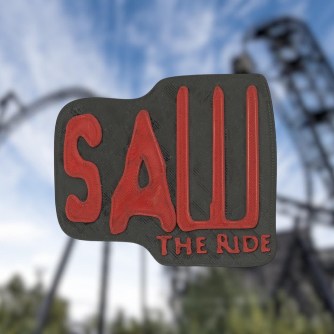 SAW: the Ride Logo Thorpe Park - Etsy