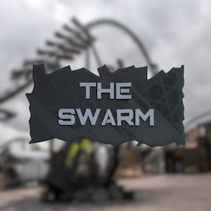 The Swarm Logo Thorpe Park - Etsy