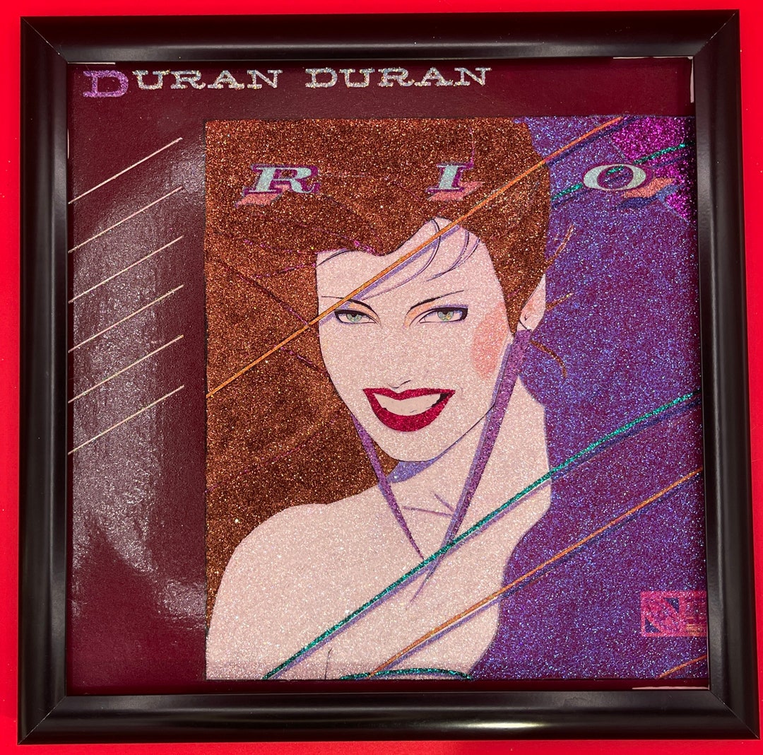 Duran Duran Rio Vintage Glittered Framed Album Cover record - Etsy
