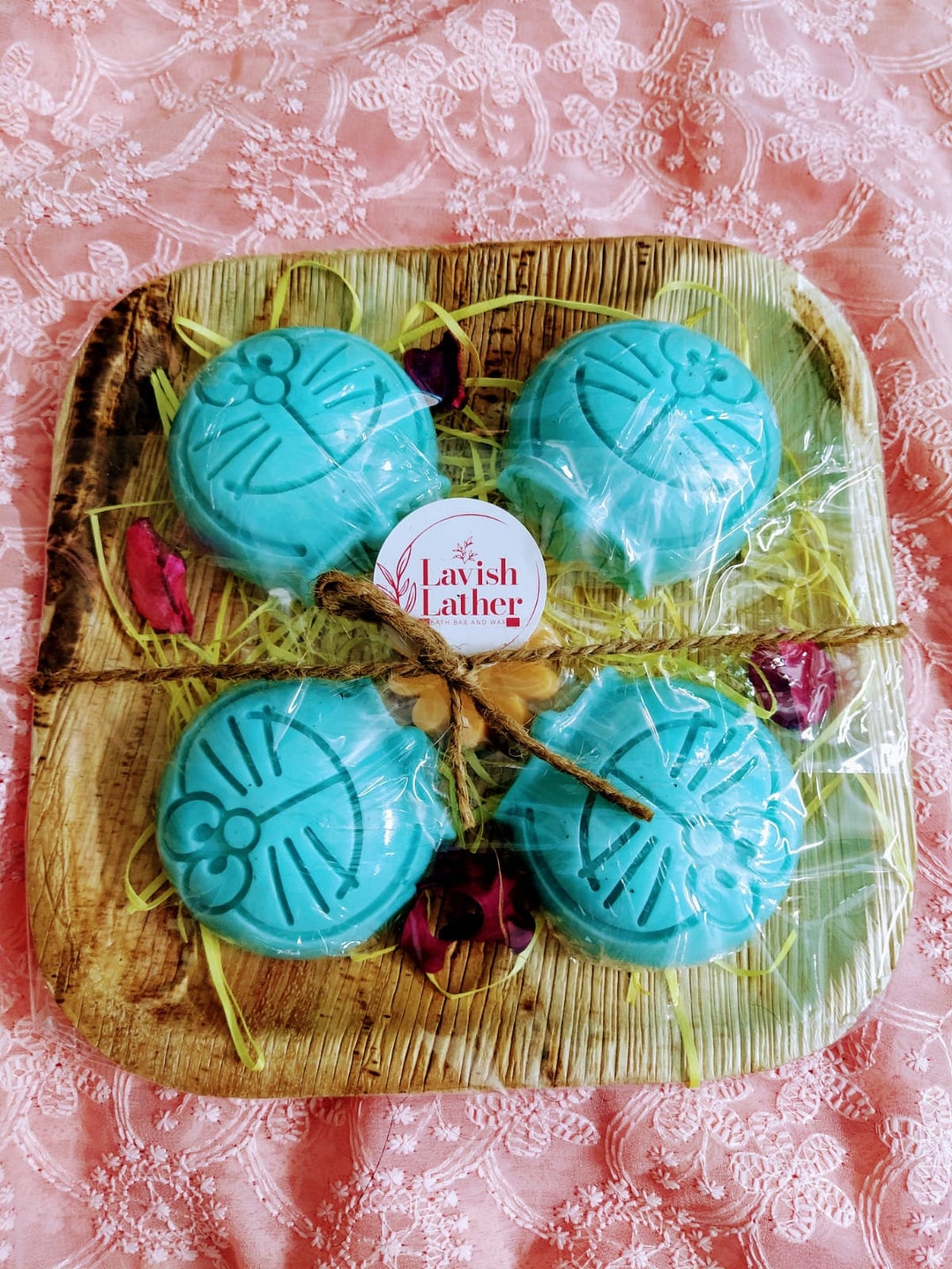 Handcrafted Kids Doraemon Bath Bar - Etsy