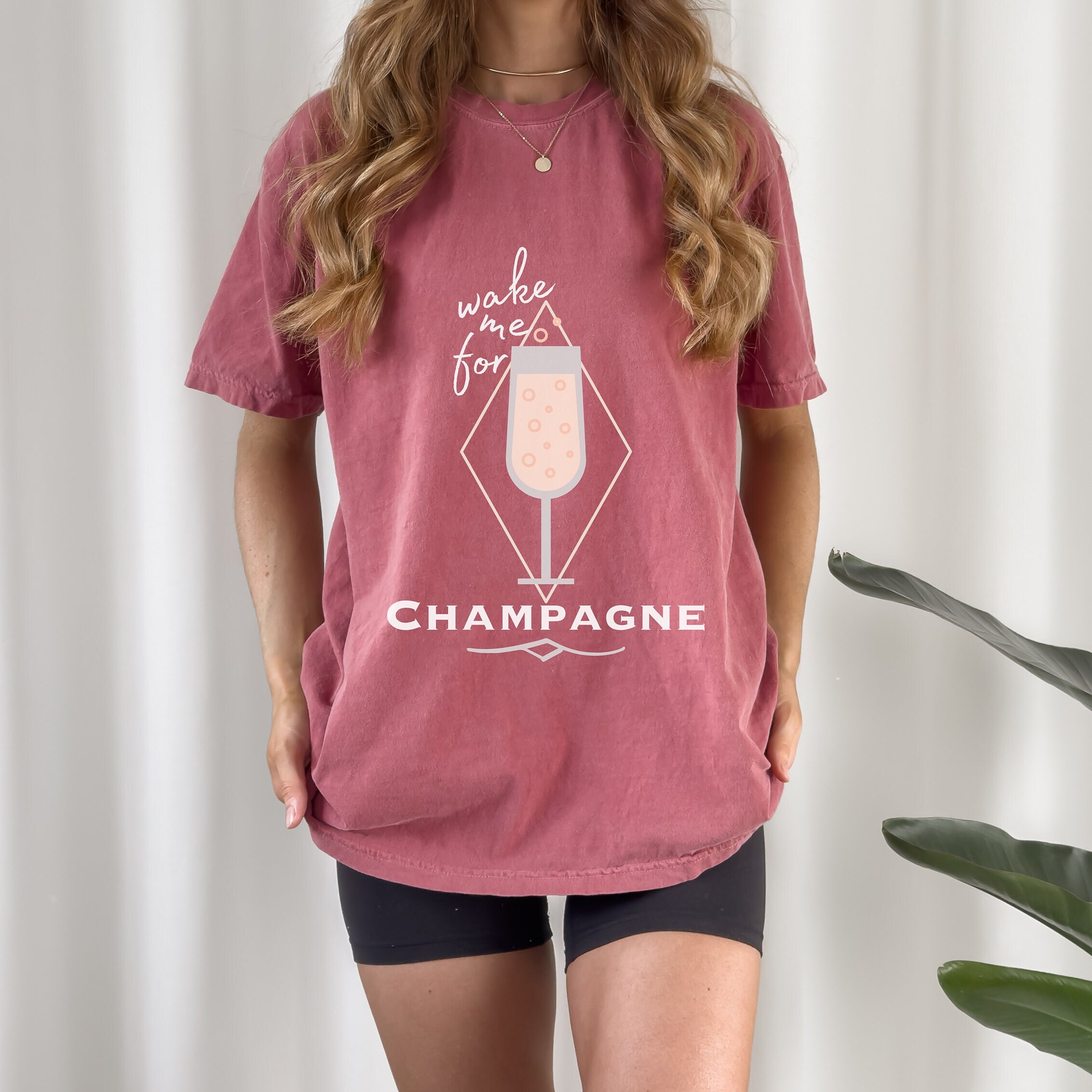 Champagne Shirt Wake Me for Champagne Tshirt New Years Eve Tee ...
