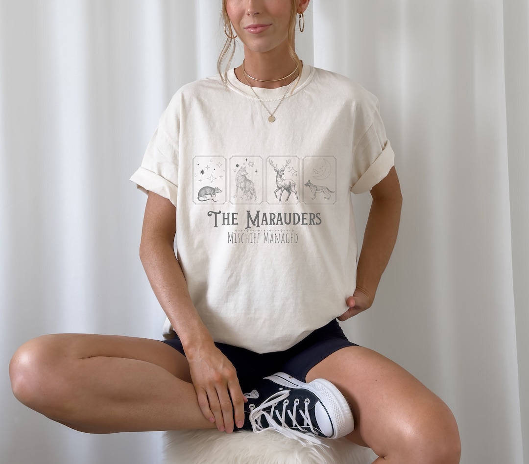 Marauders Shirt the Marauders Tshirt Harry Potter Bookish Tee Marauders ...