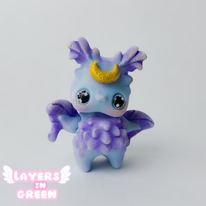 Moth Pixie, .STL File for 3d Printing, Cute, Fidget, Cottage, Chibi - Etsy