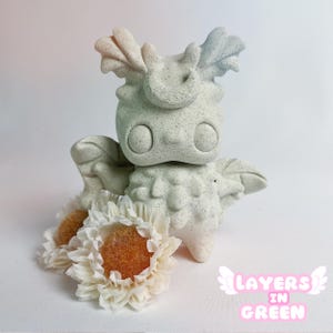 Moth Pixie, .STL File for 3d Printing, Cute, Fidget, Cottage, Chibi - Etsy