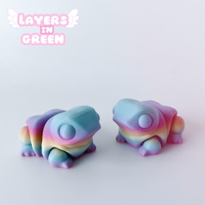 Chonky Frog STL File: Flexi Fidget Toy (digital Download) - Etsy