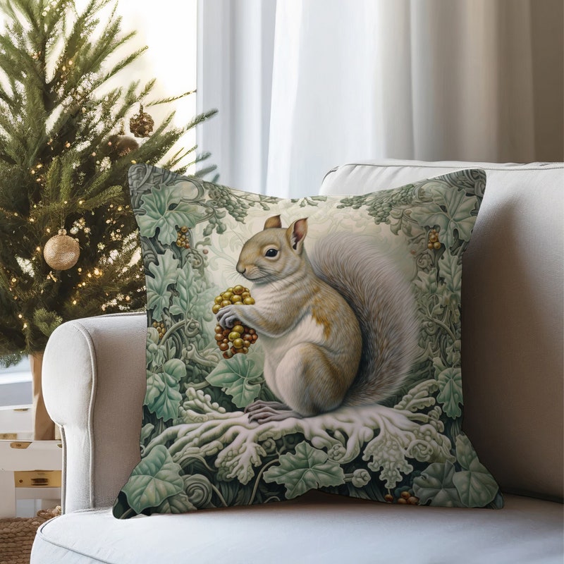 Squirrel Pillow - Etsy