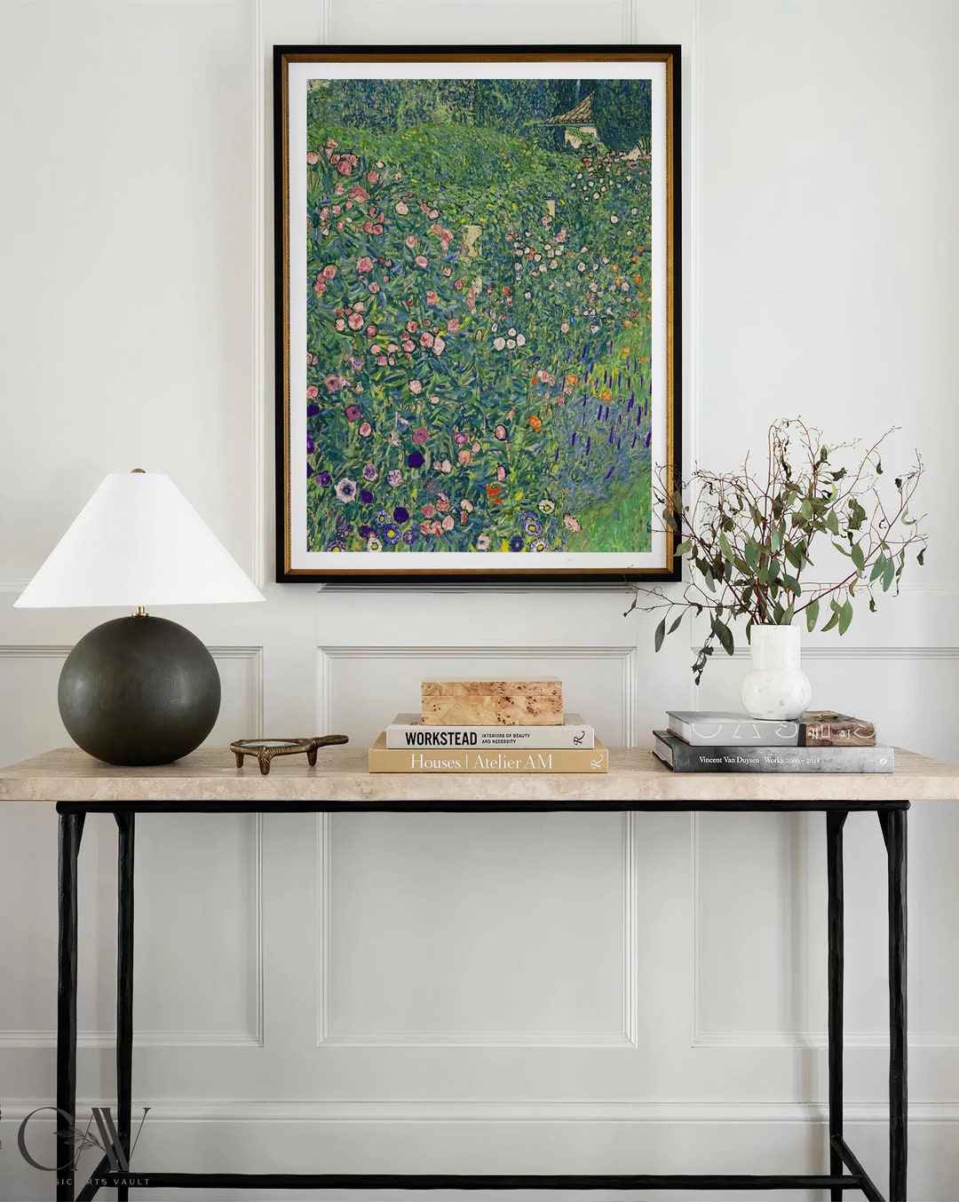 Gustav Klimt Print Italian Garden Spring Vintage Landscape Rustic ...