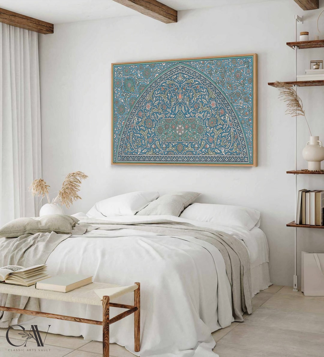 Arabic Pattern, Mosque Art Print, Islamic Wall Art Muslim Poster Arabic ...