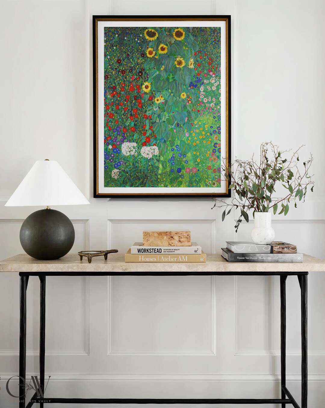 Gustav Klimt Print Summer Garden Vintage Spring Landscape Rustic ...