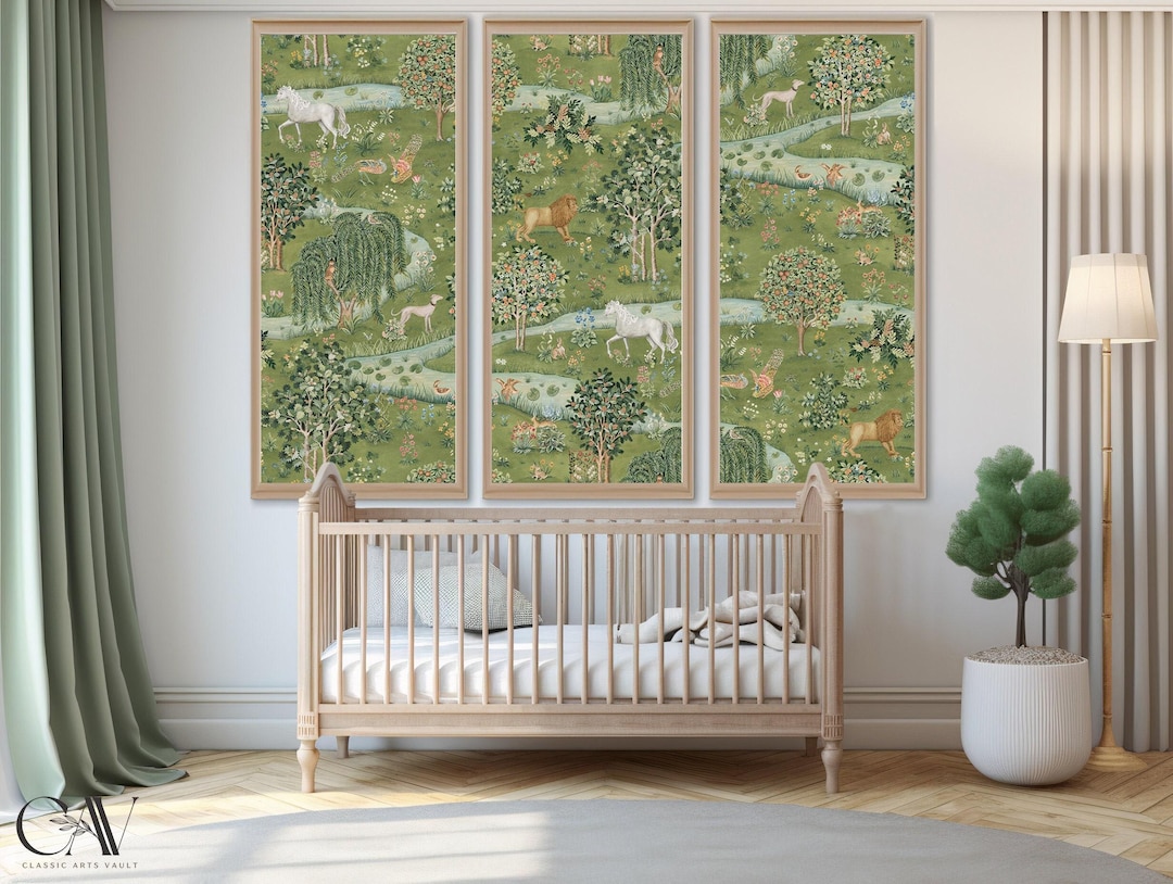 Owl & Willow William Morris Framed Canvas Giclee Print Art Nouveau 3 ...