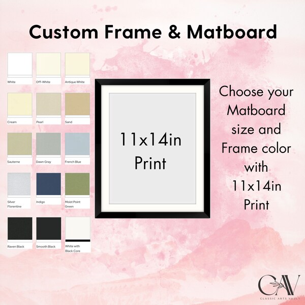 Custom Matboard - Etsy