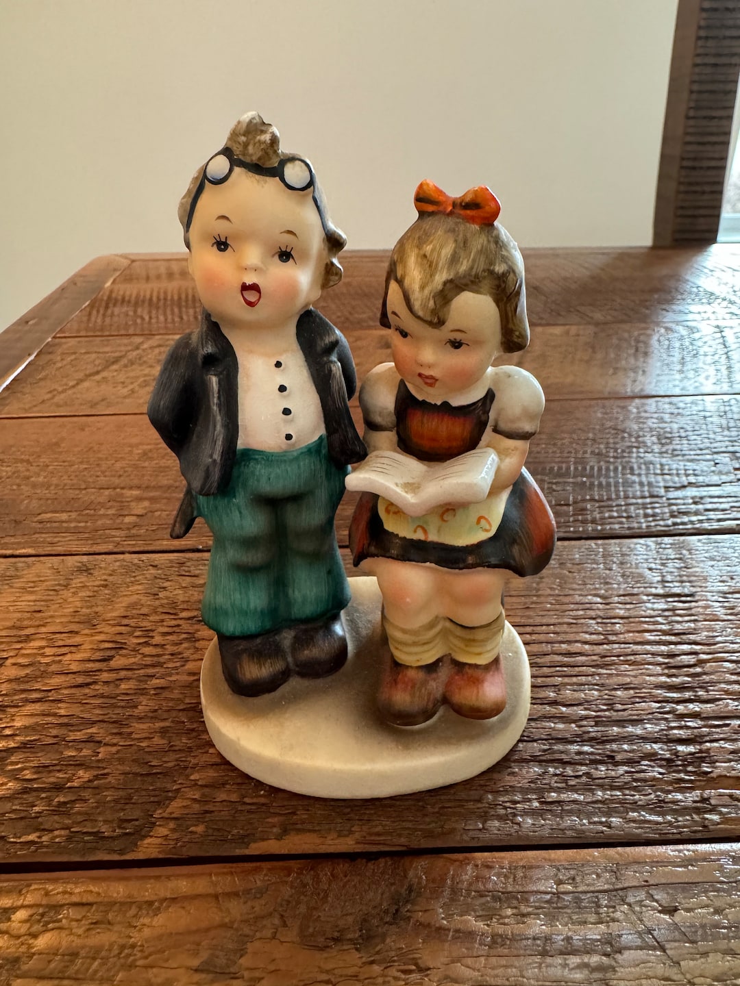 Vintage Napco “tutoring” Figurine, 1950s Napco Figurine, School ...