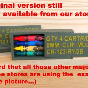 Tactical Crayon Case V2.0 - Etsy