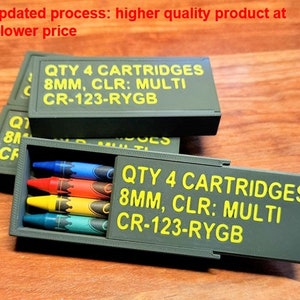 Tactical Crayon Case - Etsy