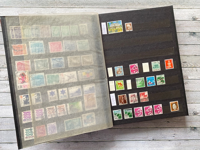 A4 Brown, Full Stamp Album, Collection, A4 Format, Poststamps, Album ...