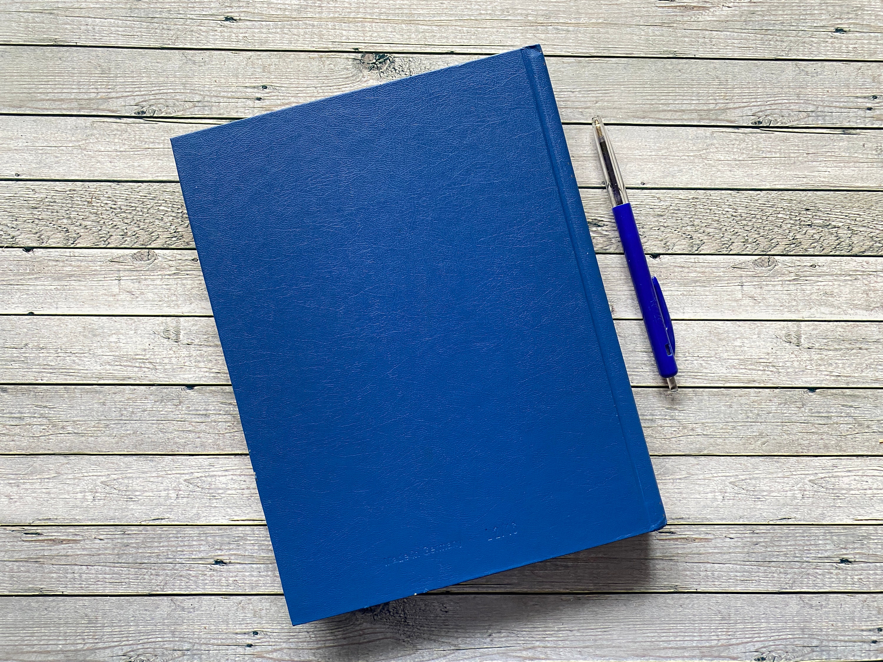 A5, Blue, Empty Stamp Album, Collection, A5 Format, Poststamps, Album ...