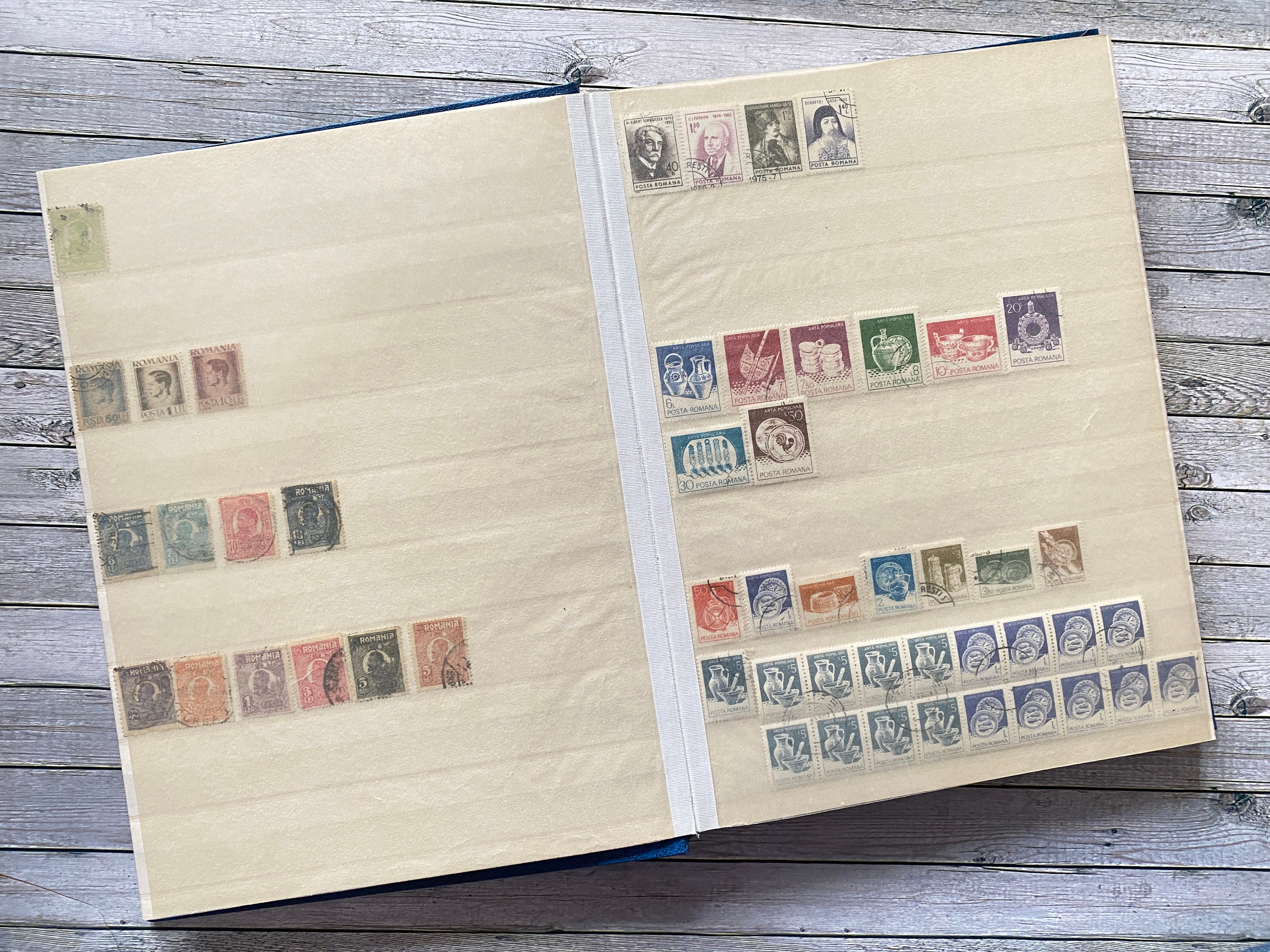 A4 Blue Half Full Stamp Album Collection A4 Format - Etsy