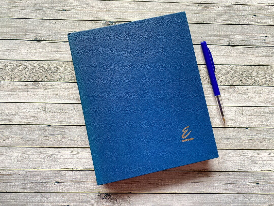 A5, Blue, Empty Stamp Album, Collection, A5 Format, Poststamps, Album ...