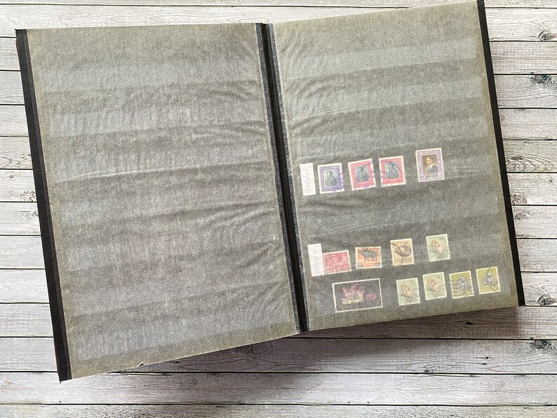 A4 Brown, Full Stamp Album, Collection, A4 Format, Poststamps, Album ...